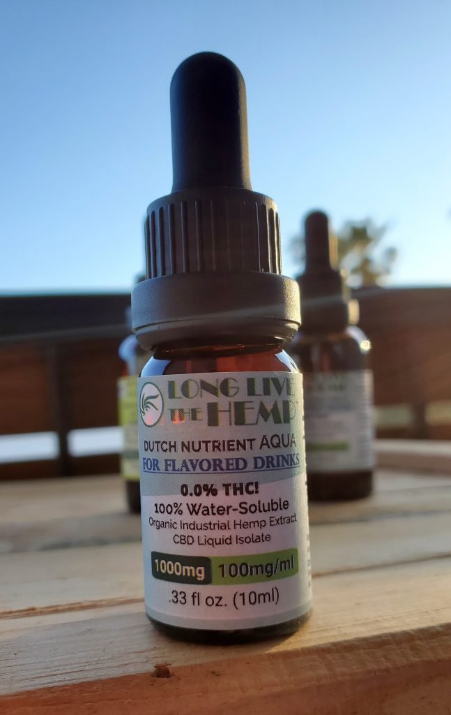 Buy CBD Drops for Drinks (1000mg) | 10% CBD Water-Soluble Isolate ...
